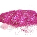 Raspberry Chunky Loose Glitter 1 Oz Glitter Nail Art Glitter Slime ...