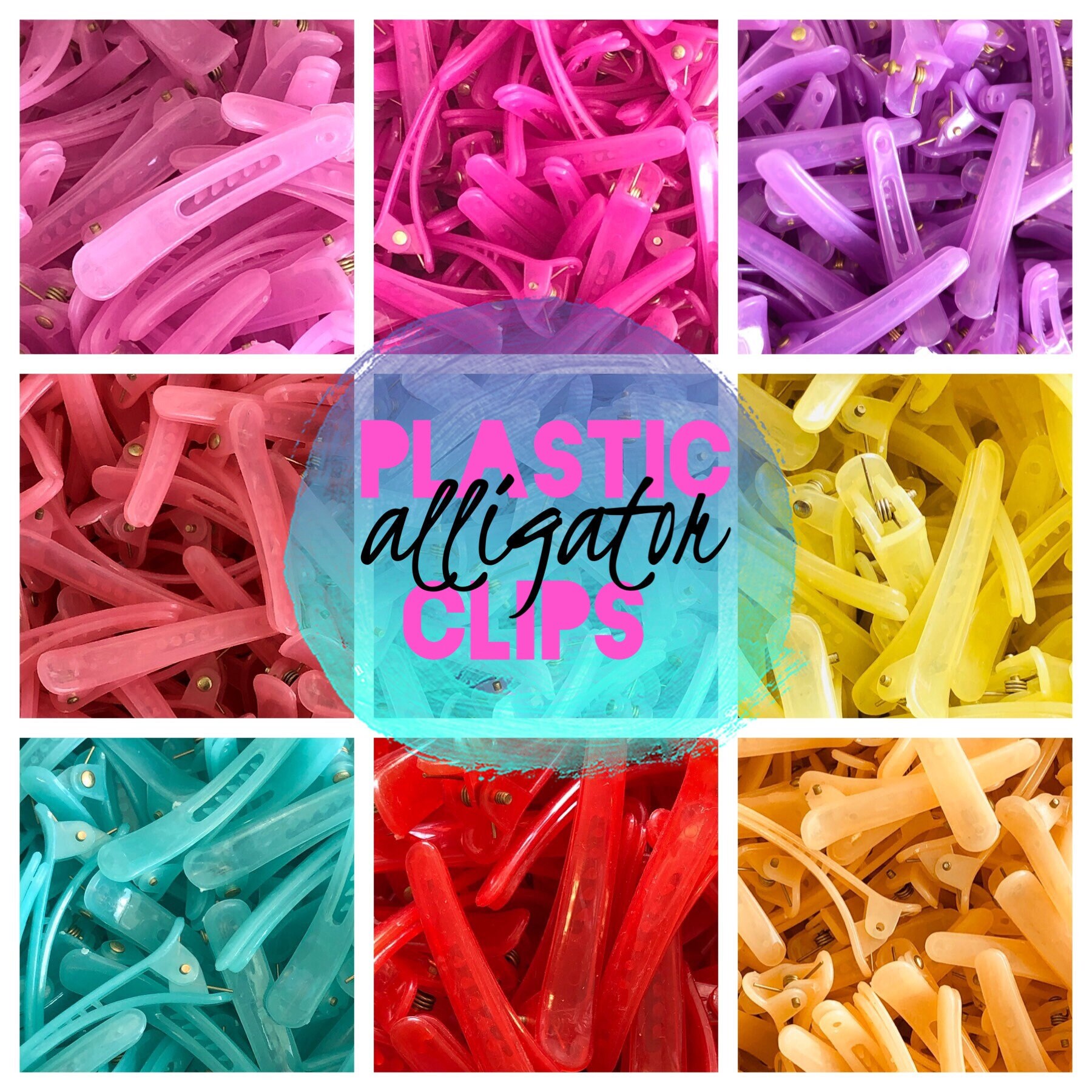 Plastic Hair Clips With Teeth