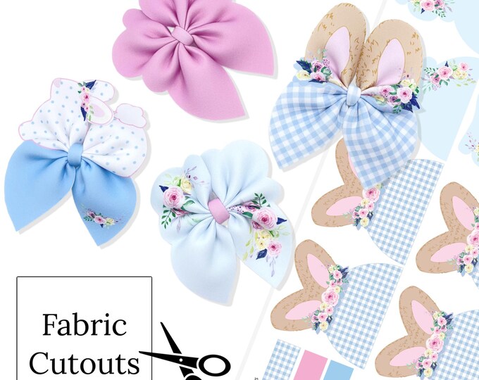 Bunny Hop Shapes Bubble Neoprene Hair Bows - DIY - PIPS EXCLUSIVE ...