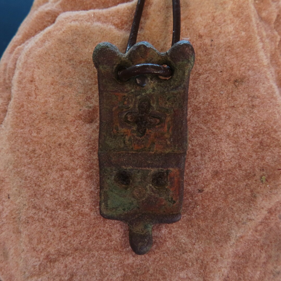 Medieval Cross and Crown Strap Hook UK Find 1200/1300's AD - Etsy