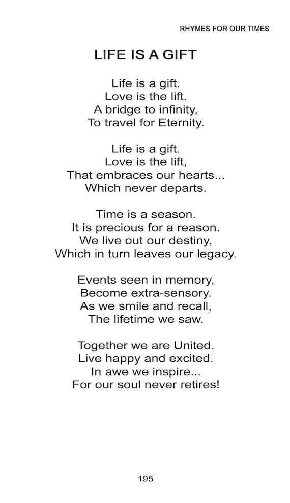 Rhyming Poems About Life