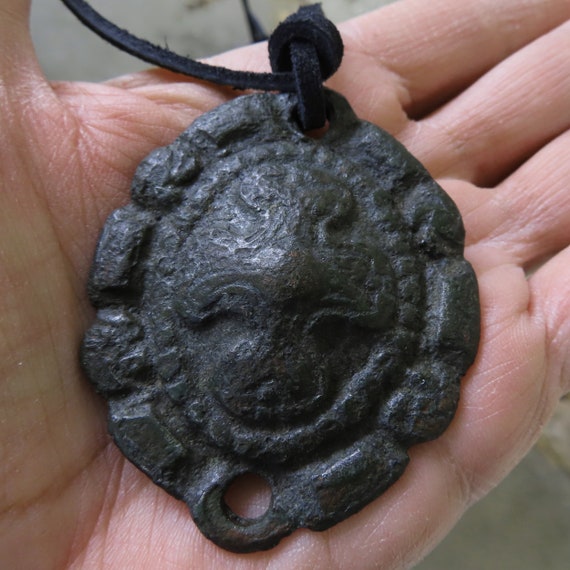 Medieval Cross Horse Boss From the UK 1300/1400's AD - Gem