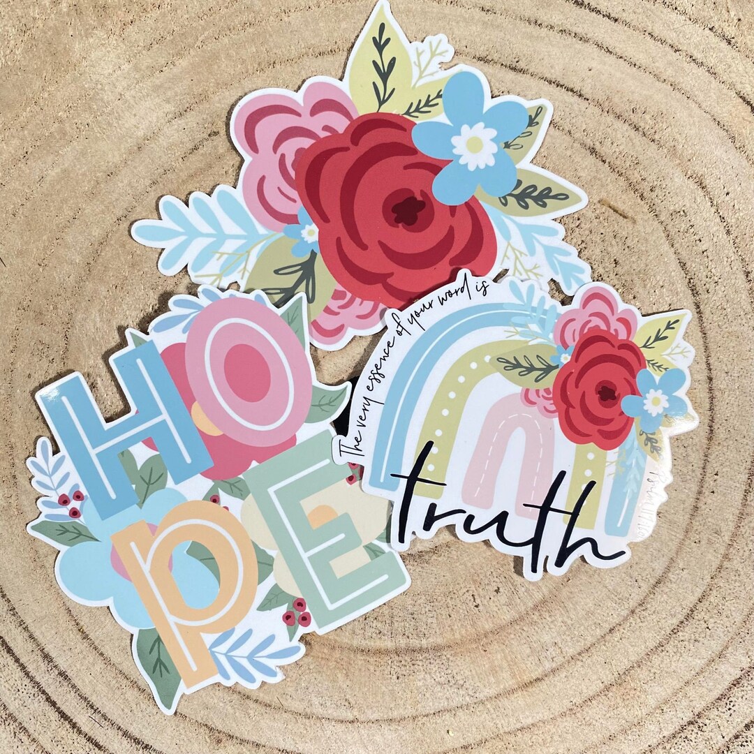 JW 3pc Sticker Set, Water-resistant - Etsy