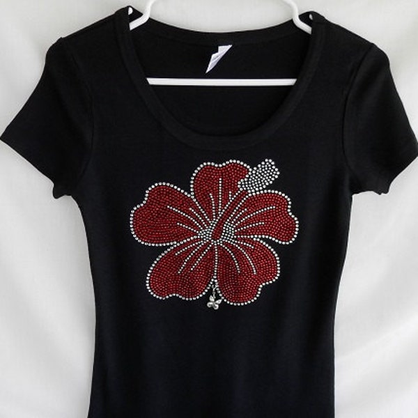 Rhinestone T Shirt - Etsy