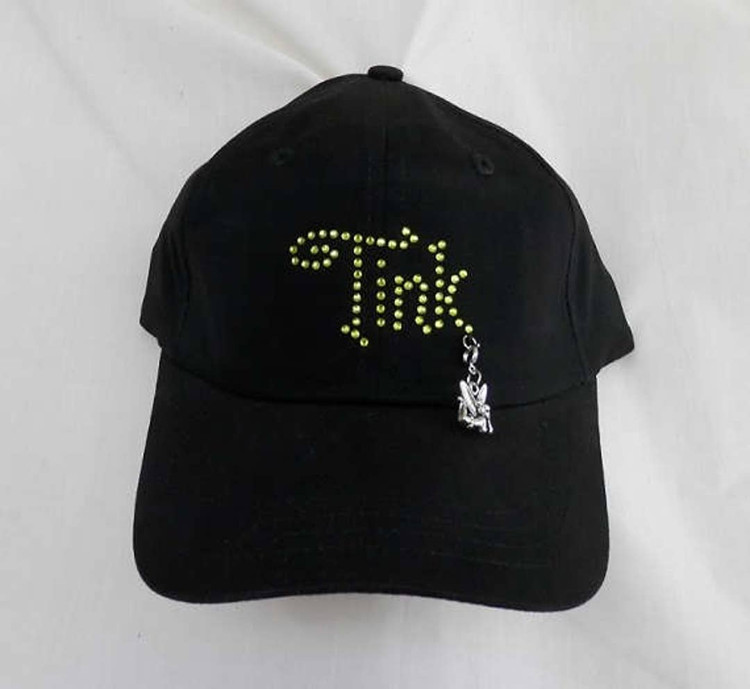 Tink Women's Rhinestone Hat. Cap It Comes With a Removable - Etsy