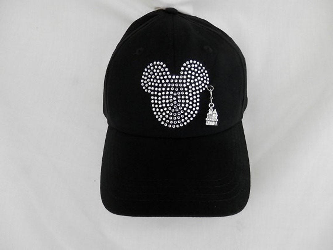 Mickey Head Disney Hat. It Comes With A Removable Castle Charm or ...