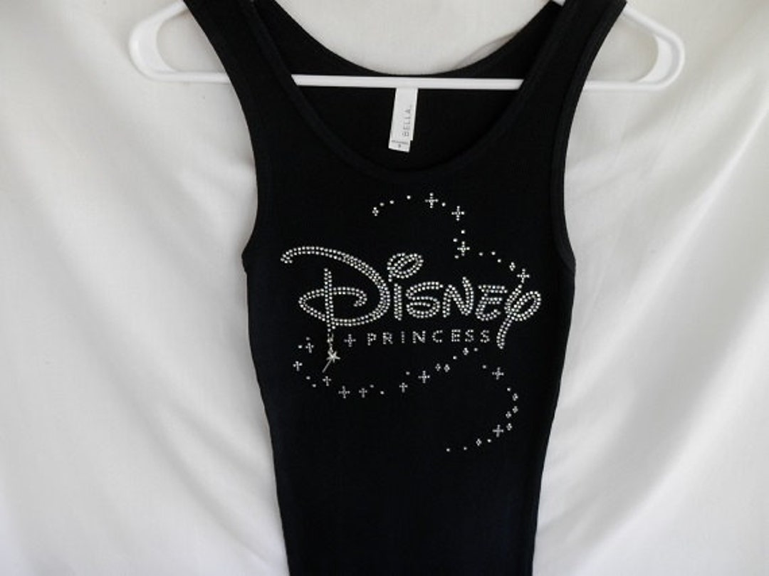 Disney Princess Women's Rhinestone Tank Top. It Comes With A Removable ...