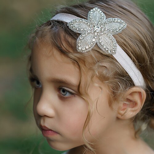 Wedding Headband Girls Headbands Headbands Applique - Etsy