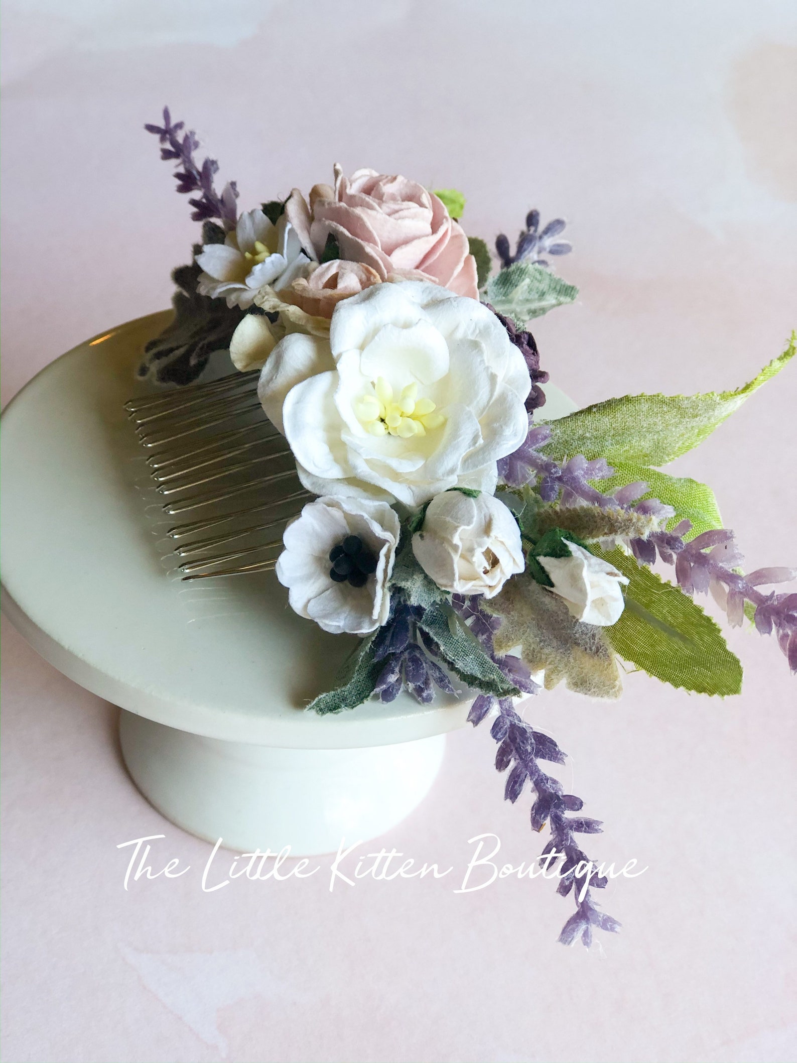 Flower Hair Combs Flower Wedding Hair Comb Wedding Hair - Etsy