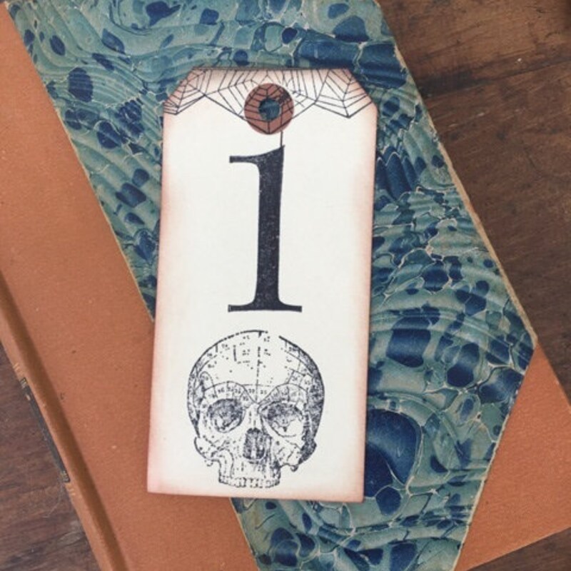Spooky Table Numbers - Etsy