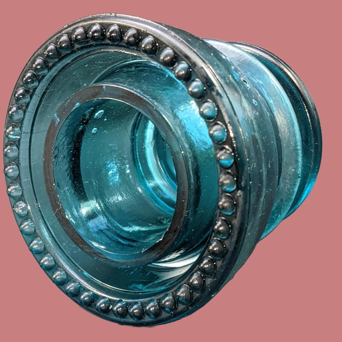 Antique Blue Glass Hemingray 42 CD 154 Telegraph Pin Insulator Circa ...