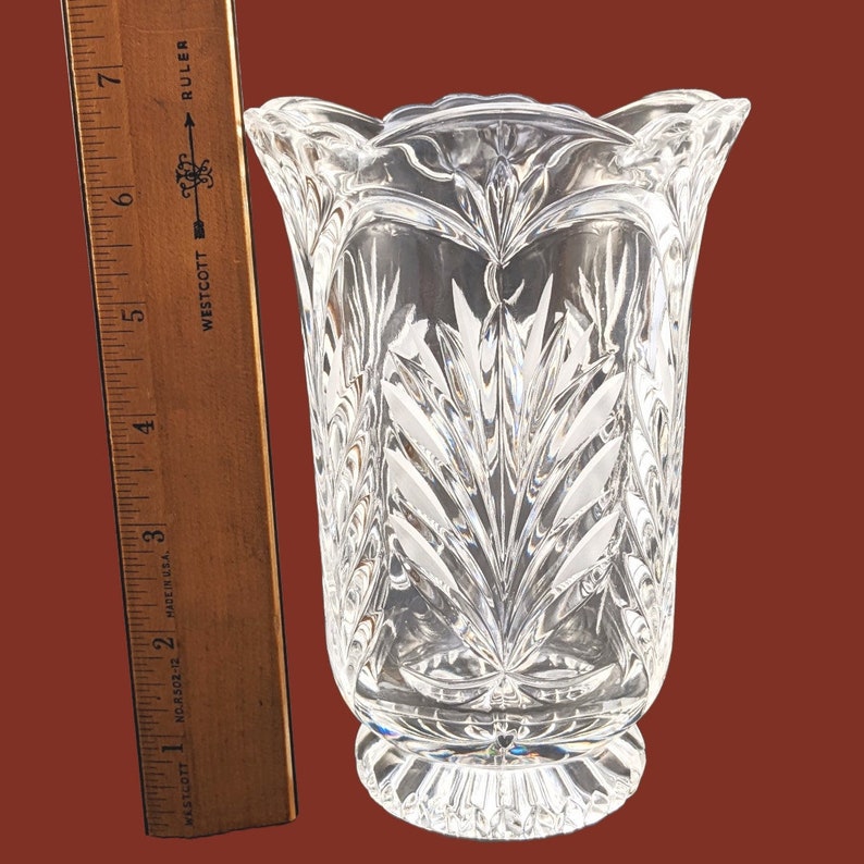 Vintage 1970s Fifth Avenue Crystal Lisbon 8 Handcut 24% Lead Crystal ...