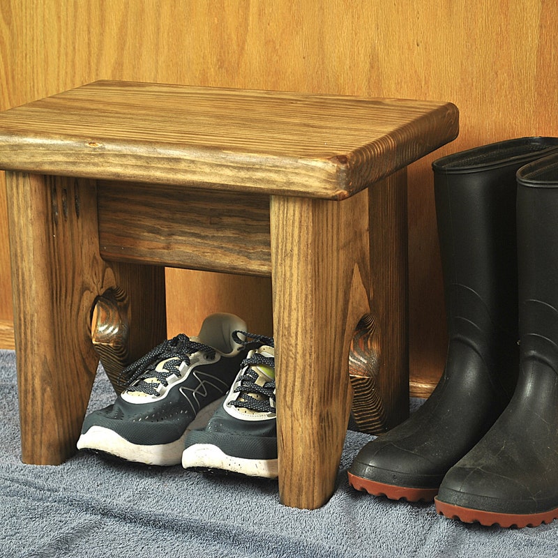 Small Wooden Bench - Etsy