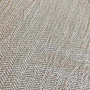 Undyed Natural Linen Throw Blanket, Herringbone Pure Flax Bedspread ...