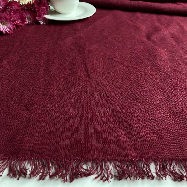 Red Table Cloth - Etsy