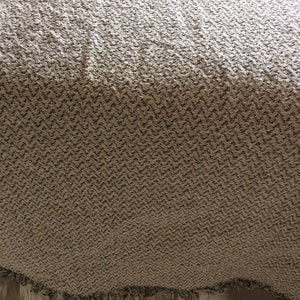 Natural Linen Throw Blanket Natural Beige Day Blanket Double - Etsy