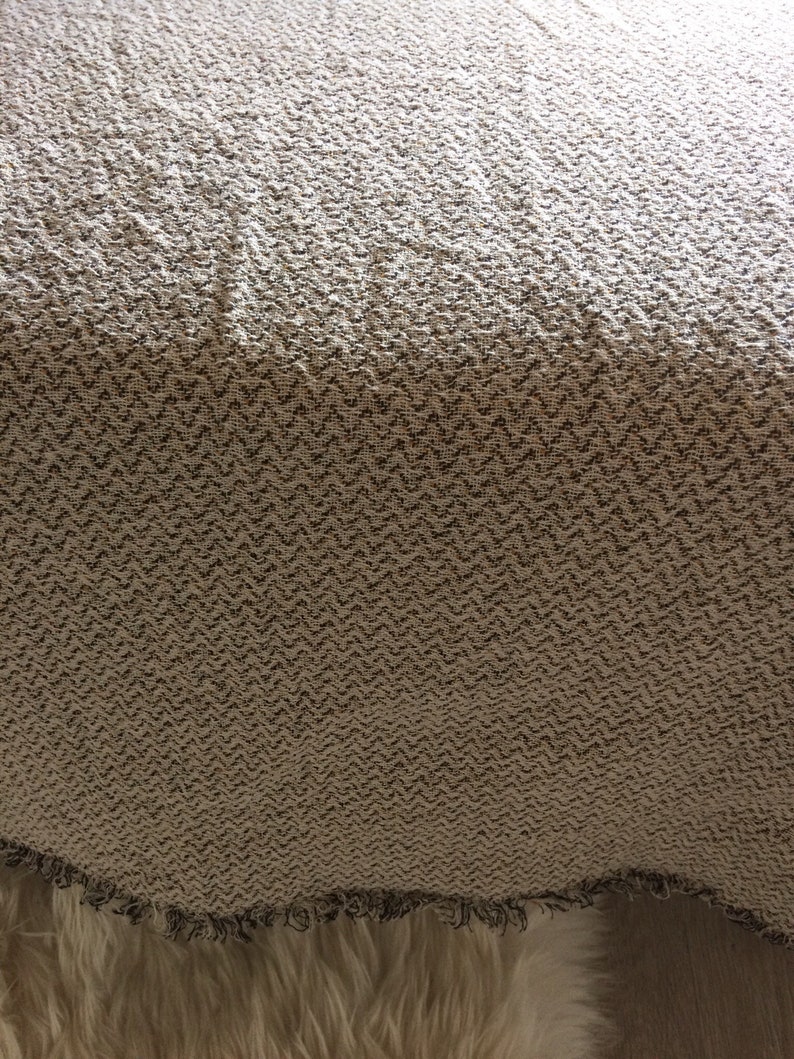 Natural Linen Throw Blanket Natural Beige Day Blanket Double - Etsy