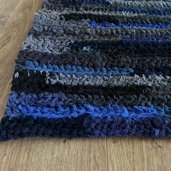 Chunky Rag Rug - Etsy