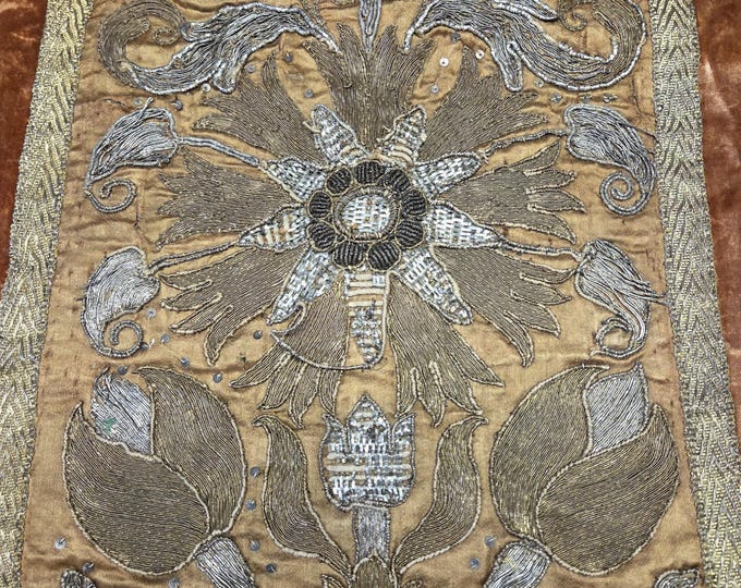 17th Century Italian Cut and Voided Silk Velvet - Brocaded Velvet From ...