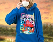 Items similar to COOL STORY bro / troll face / angry birds BLUE hoodie ...