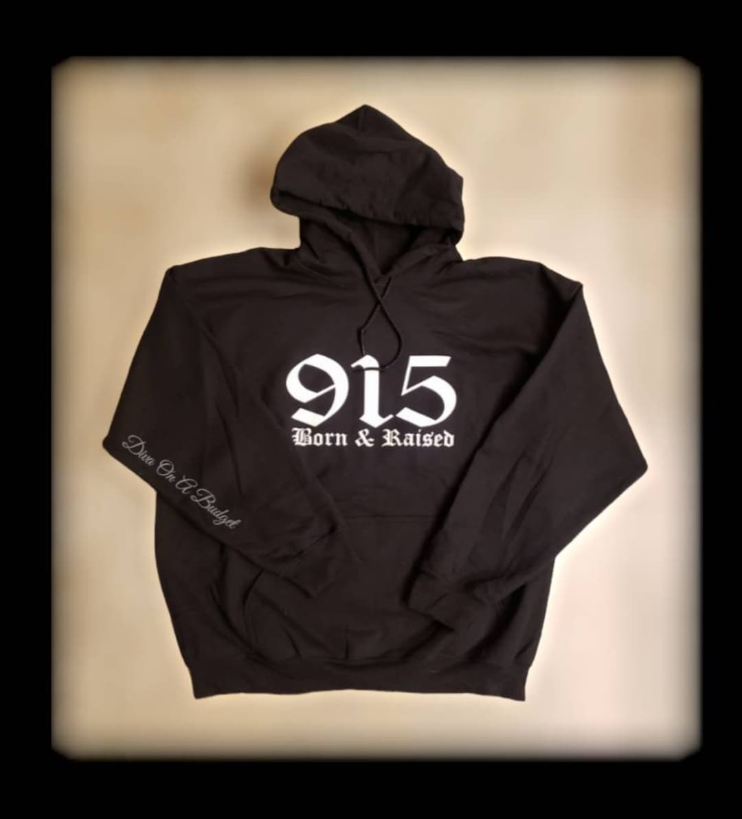 915 El Paso Texas Chuco Born & Raised Hoodie Free Shipping Utep Sunbowl ...