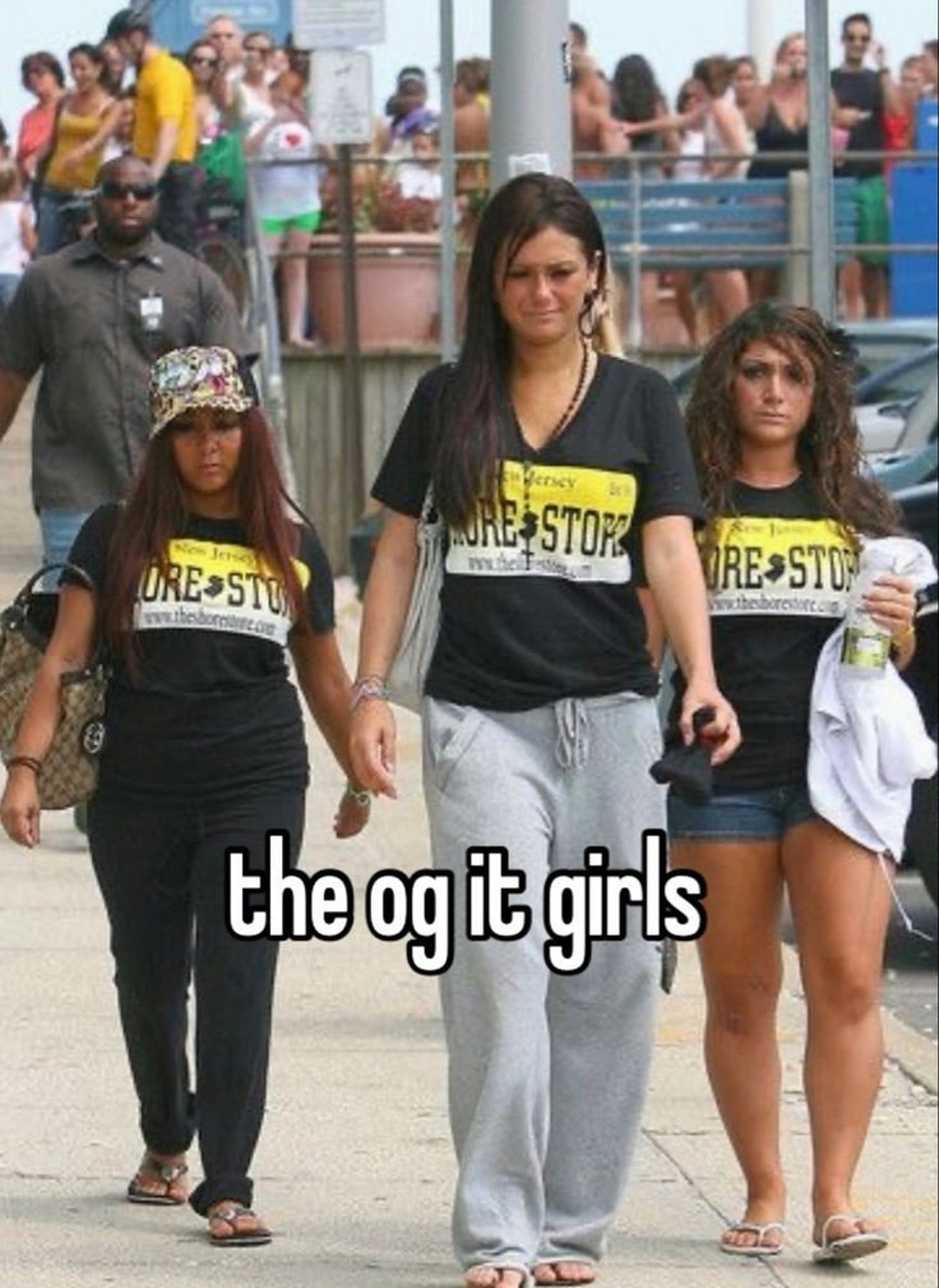 The OG It Girls Snooki JWOW Deena Jersey Shore Shirt Bachelorette Party ...