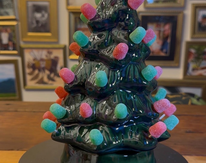 Ceramic Gum Drop Christmas Tree | Party Server | Food Tree - Etsy