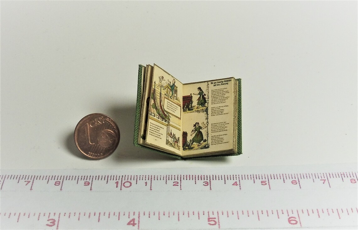 1103 Struwwelpeter German Miniature Book for Doll Houses - Etsy