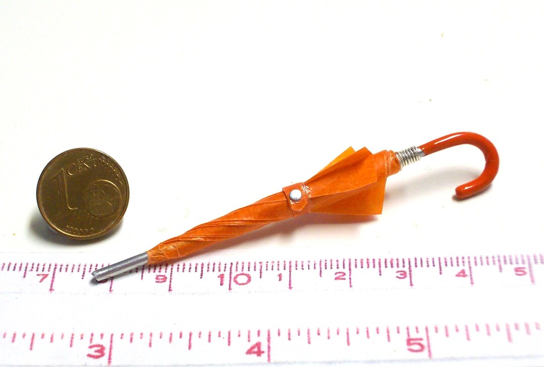 4118# Miniature Umbrella - Dollhouse Miniature Scale 1/12 - Gnomes - Etsy