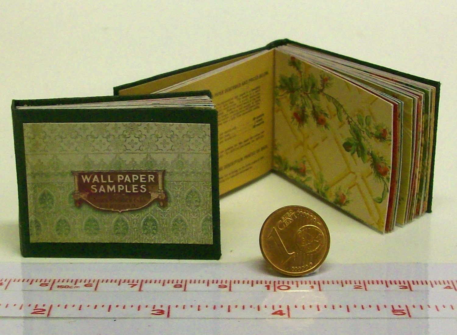 3904# Miniature Wallpaper Pattern Book Around 1906 - Doll House ...