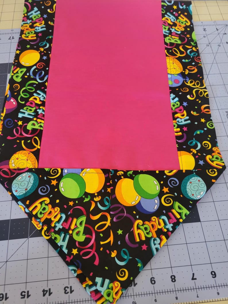 Happy Birthday Table Runners - Etsy