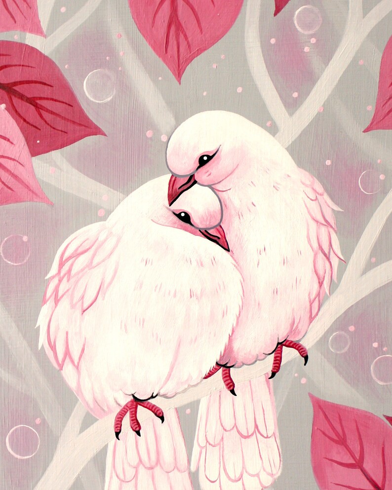 DOVE PRINT Dove Art Dove Illustration Bird Art Bird Print | Etsy