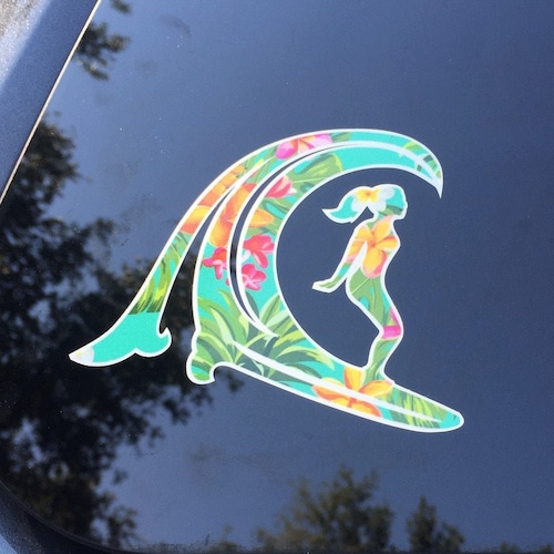 Vinyl Wall Decal Sticker Surfer AC180B - Etsy
