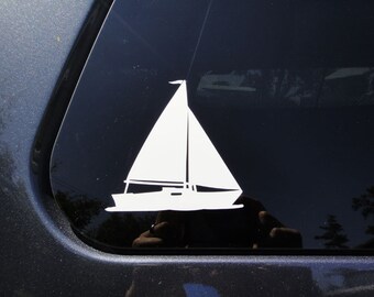 Sailboat stickers | Etsy