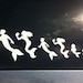 Unique Cat Family Car Stickers Vinyl Decals Funny Cat Butt Outdoor ...