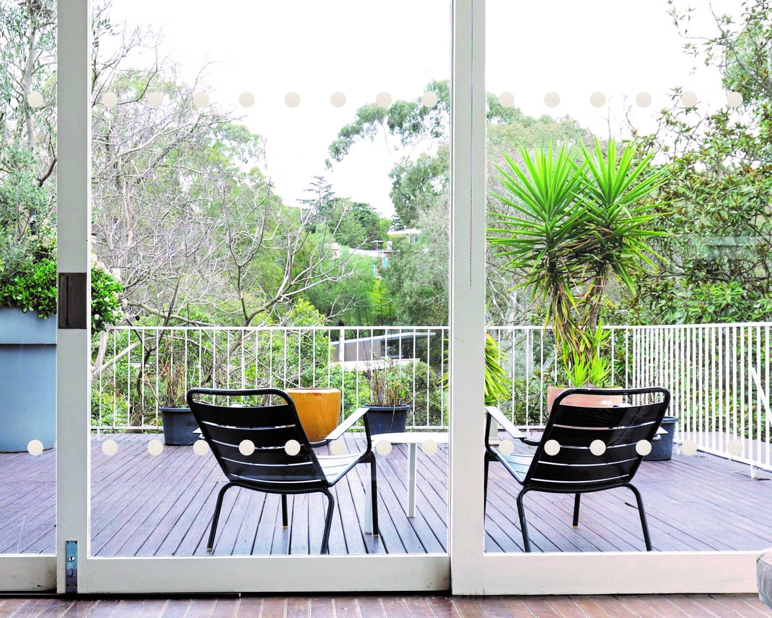 Dot Stickers for Glass Visibility Frost Vinyl Decals Circle Distraction ...