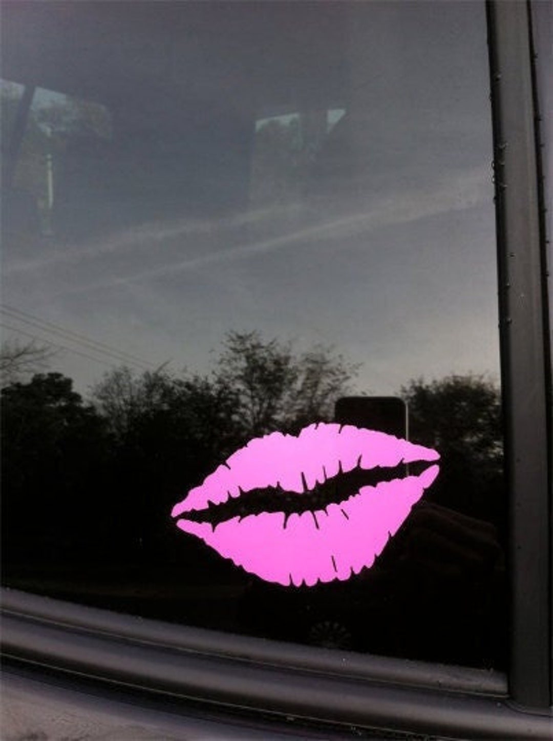 Lipstick Car Sticker Vinyl Decal Water Bottle Sticker Roller Derby ...
