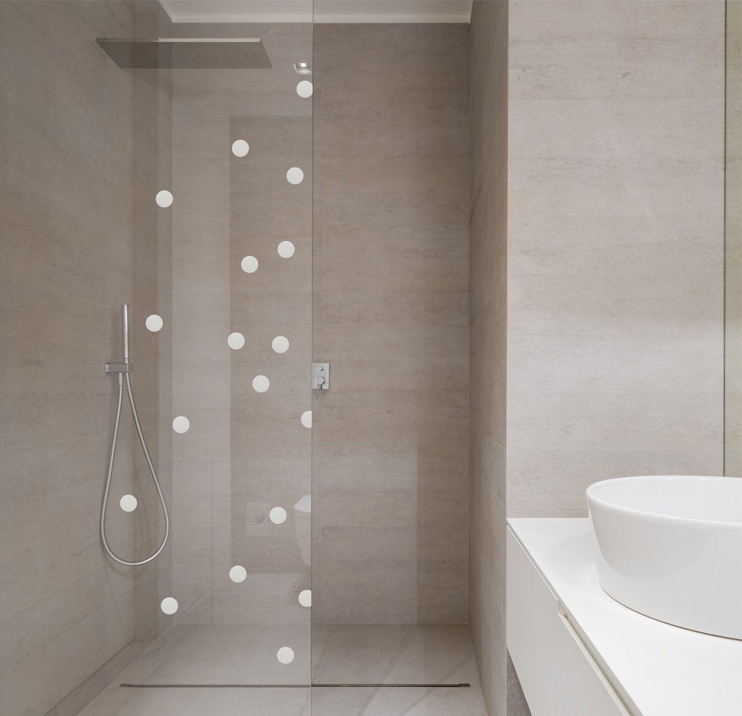 Dot Stickers for Glass Visibility Frost Vinyl Decals Circle Distraction ...