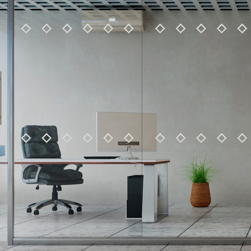 Geometric Door Decals - Etsy