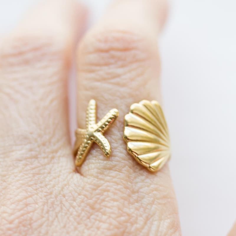 Seashell Ring - Etsy