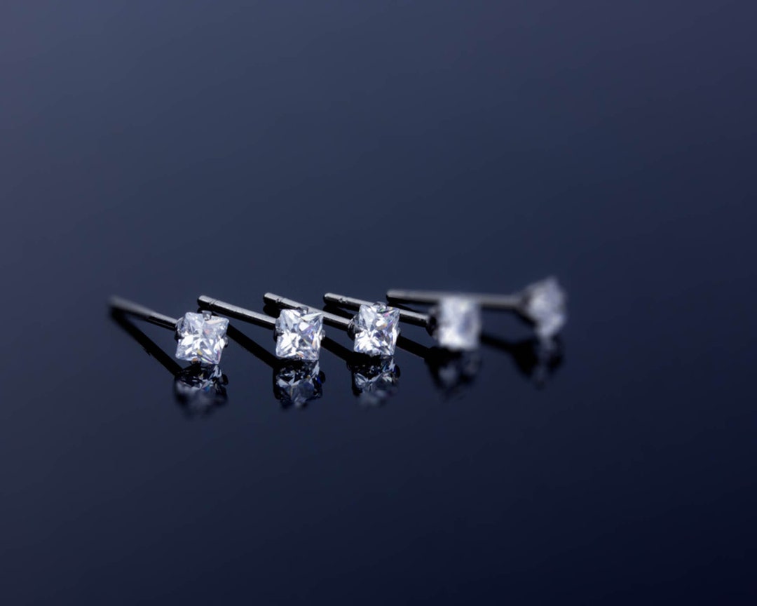 Stud Earrings, Swarovski Crystal Stud Earrings, Bridal Wedding Stud ...