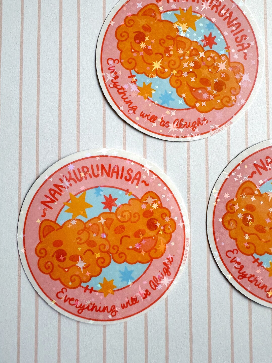 Okinawa Nankurunaisa Shisa Sticker - Etsy