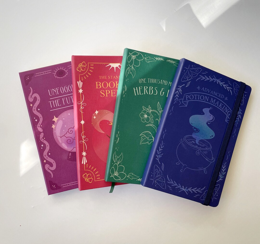Magical Notebooks for Spellbinding Notes and Journaling - Etsy