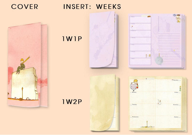 Printable Insert for Travaler's Notebook REGULAR - Etsy