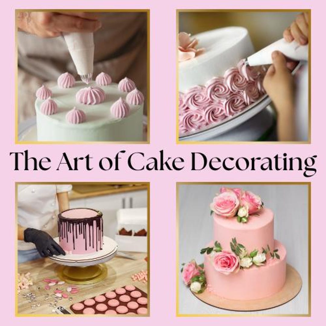 Ebook -the Art of Cake Decorating - Cake Supplies/icing/basics/wedding ...