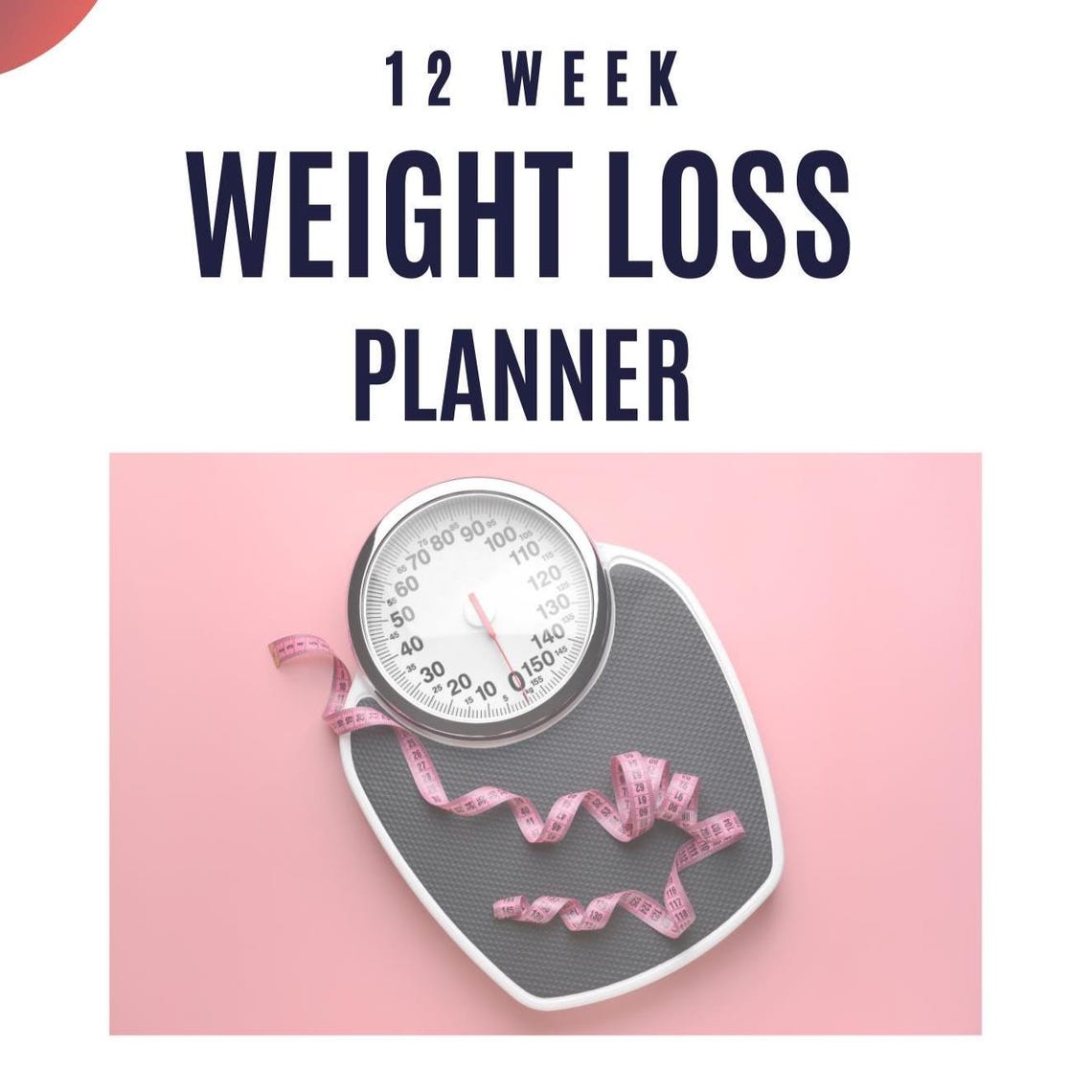 Ebook - 12 Week Weight Loss Planner - Track Body Measurements/food/step ...
