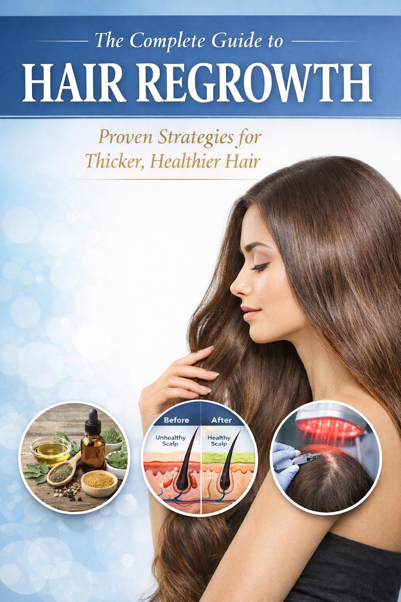 Ebook - the Complete Guide to Hair Regrowth - Strategies for Thicker ...