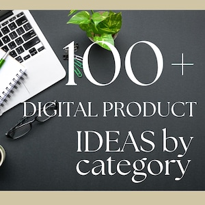 Ebook - 100 Digital Product Ideas by Category - PLR to Rebrand ...