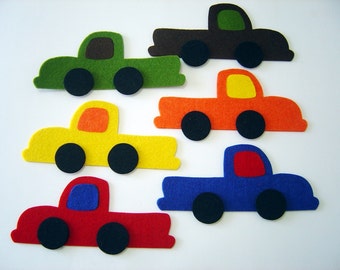 Felt truck ornament | Etsy