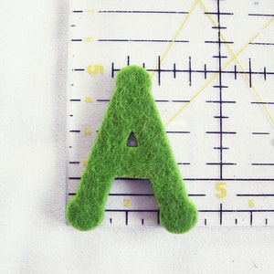 Thick Felt Capital Letters Great for Learning 2 Inch - Etsy